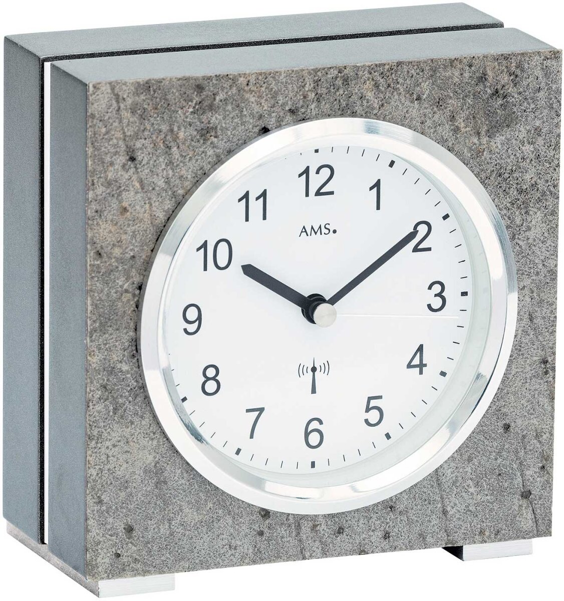 Horloge de table 13 cm x 12 cm x 6 cm - AMS Modèle: 5156 - Horloges m